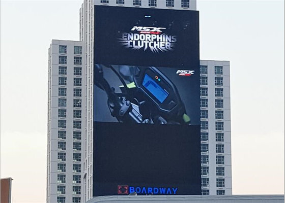 P10 Front Service Outdoor LED Screen Rental DIP 346 With 8300 Nits Brightness