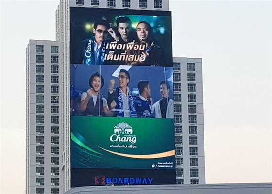 P10 Front Service Outdoor LED Screen Rental DIP 346 With 8300 Nits Brightness