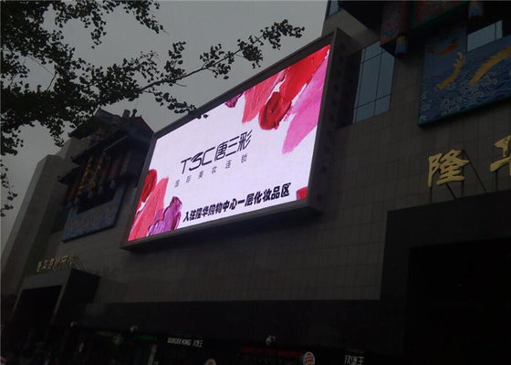 Energy Saving Front Service LED Display , RGB Outdoor P10 LED Display Screen
