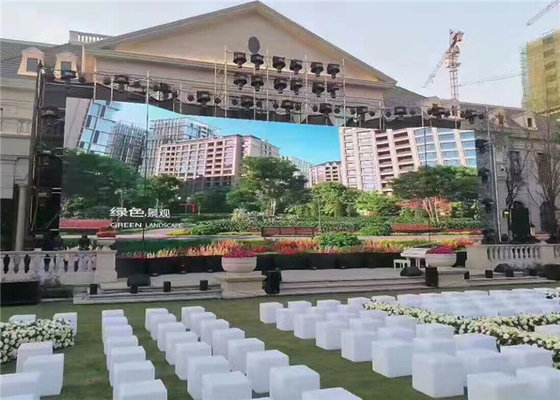 P4.81 Outdoor Rental LED Screen , Stage Rental LED Display For Backdrop