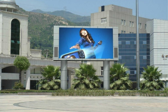 Full Color Outdoor Fixed LED Display HD PH3mm With Die Casting Aluminum Cabinet