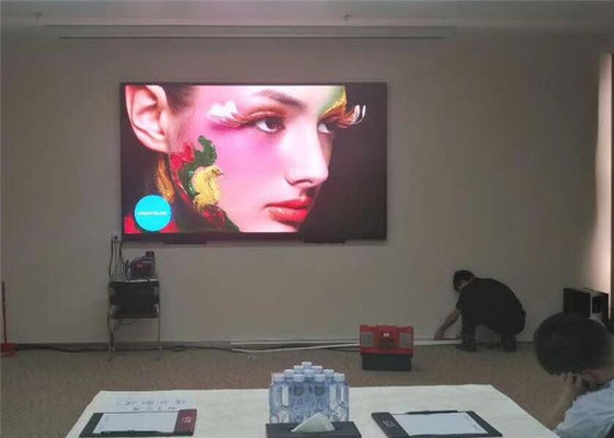 Modular Design Small Pixel Pitch LED Display HD P1.875 With Front Service Cabinet