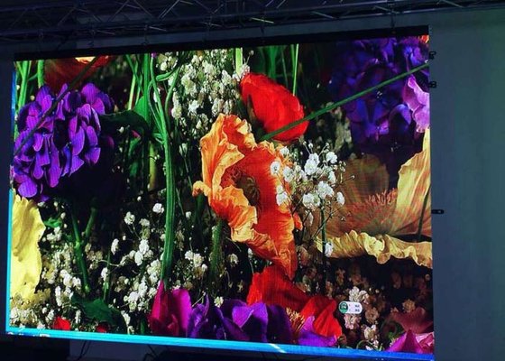 SMD P5 Indoor Front Service LED Display 1R1G1B Full Color With High Refresh Rate