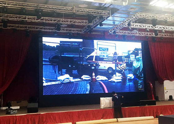 Indoor P4 LED Video Wall , RGB LED Display With Low Power Consumption