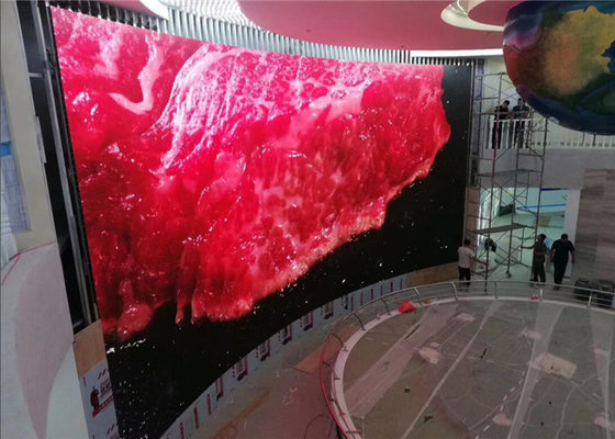 High Refresh Curved LED Screen Rental Multi Functional For Stage Backdrop