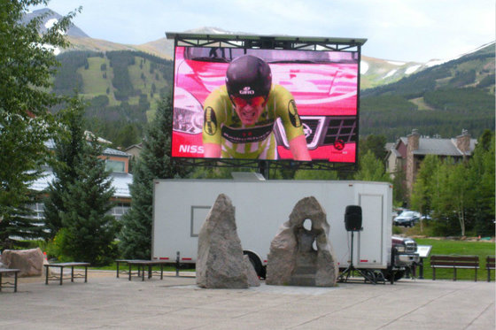 SMD P6.25 Outdoor Rental LED Display With Meanwell Power Supply Nationstar LED