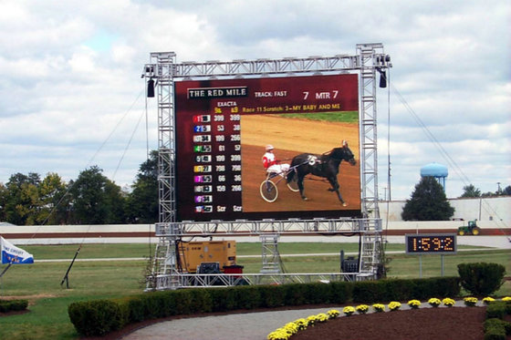 High Brightness Outdoor Rental LED Display Nationstar SMD 2525 P5 640x640mm Cabinet