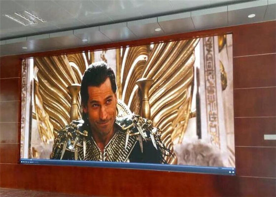 P4 Wall Mounted HD LED Video Wall High Brightness Energy Saving With 1920hz Refresh