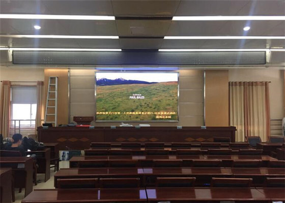 Meeting Room Small Pixel LED Display , P1.667 Commercial LED Display Screen
