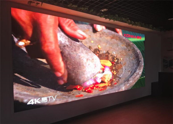 P1.875 Small Pixel Pitch LED Display 3840 hz Refresh For Top Meeting Room
