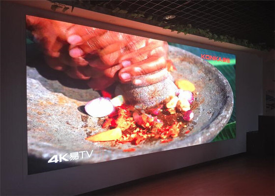 P1.875 Small Pixel Pitch LED Display 3840 hz Refresh For Top Meeting Room