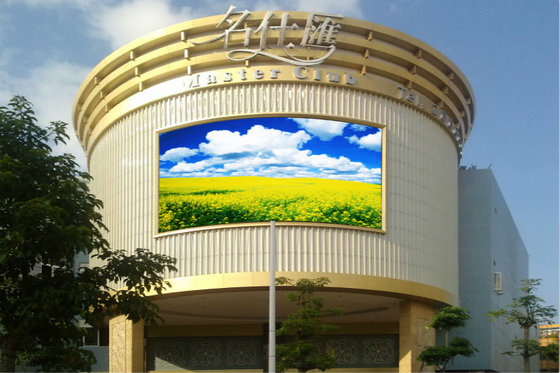 HD P4 Outdoor SMD LED Screen / Full Color LED Panel Fixed Installation