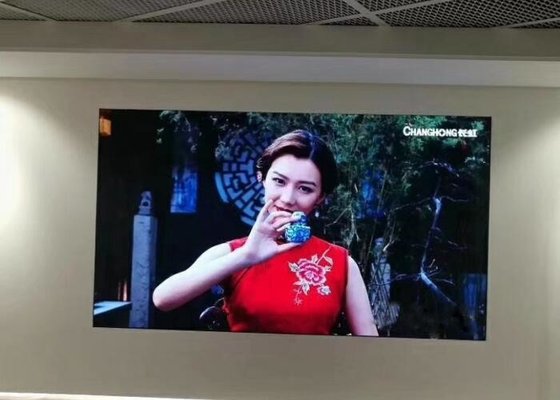 Wall mounted Small Pixel Pitch LED Display P1.56 With Front Service 3840hz Refresh