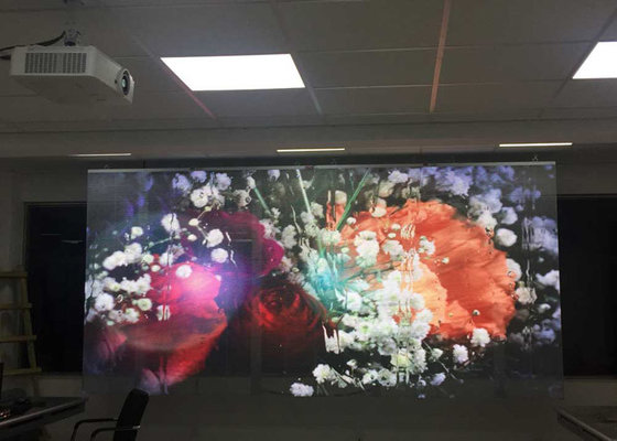 Transparent LED Video Screen , P15 Shopping Mall LED Display Fast Installation