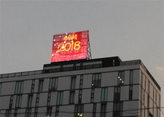 P15.6 Outdoor LED Curtain Screen , LED Commercial Advertising Display Screen