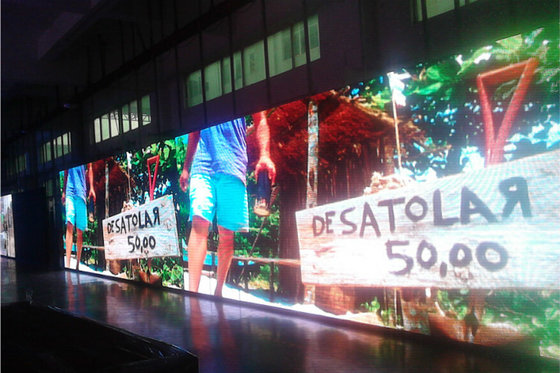 1R1G1B P6 SMD High Definition LED Billboard Advertising Energy Saving 6000 nits Brightness