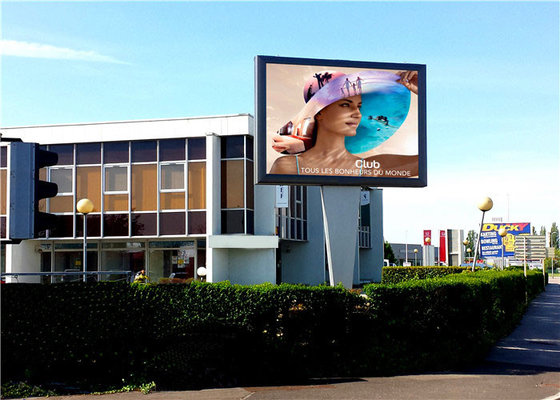 Large Format Full Color P6 High Resolution Led Billboard Static Advertising Application