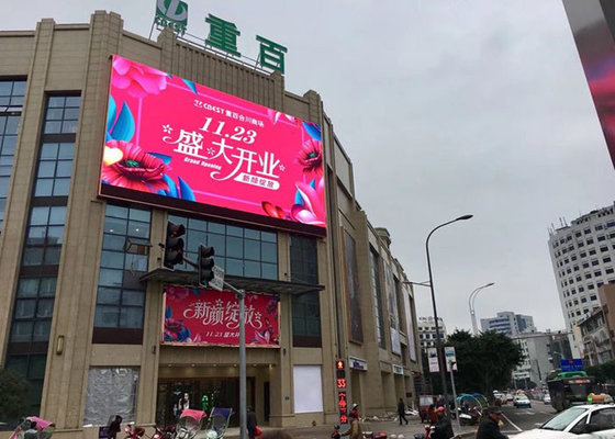 P10 Front Service Outdoor LED Screen with High Brightness for Advertising in Daytime