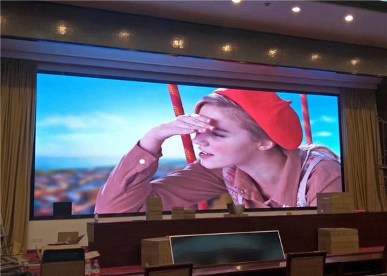 Indoor HD LED Screen Small Pixel Pitch P1.56 Front Service LED Video Wall
