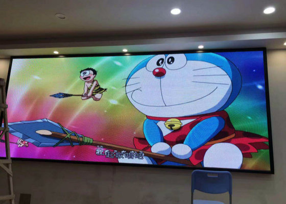 Full Color P3 Indoor Advertising LED Display 16 Bits Gray Level 3840Hz Refresh