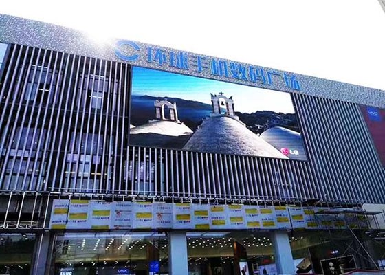 Full Color P6.67 Large Outdoor Led Display Screens IP65 Waterproof 6000 Nits Brightness