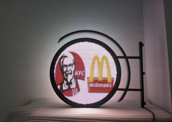 Advertising Panel Creative LED Screen P8 Nationstar SMD Double Sided Logo IP65