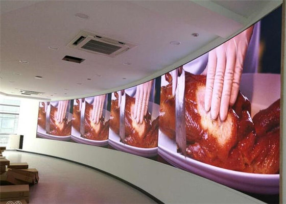Flexible HD LED Video Wall P2.5 900 Nits High Refresh Front Access Maintenance