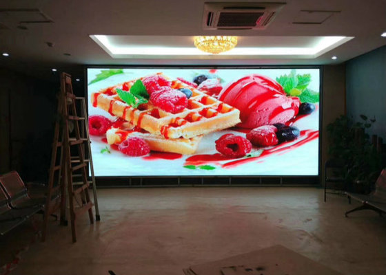 Ultra Light / Thin Led Advertising Display Board P3 High Resolution 900 Nits