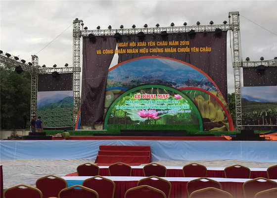 Lightweight P4.81 Outdoor Rental LED Display Video Wall Stage Event Screen