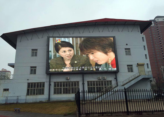 RGB P10 Full Color High Resolution Led Billboard IP67 Waterproof For Video Advertising