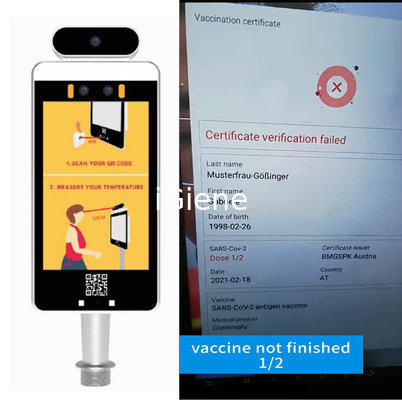 EU COVID QR Code Recognition Device