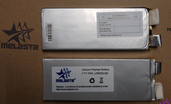 3.7V 10Ah 5C high Capacity lithium polymer rechargeable battery cell for paraglider