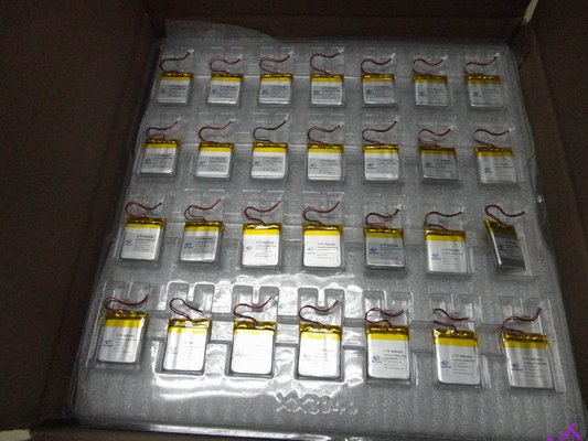 Customized Polymer Li-ion Battery Pack 3.7V 500mAh