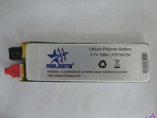 3.7V 10Ah 5C high Capacity lithium polymer rechargeable battery cell for paraglider