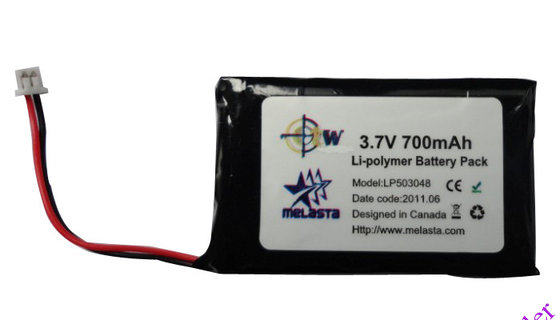 Professional Polymer Li-ion Battery Pack 3.7V 700mAh (LP503048 10C)