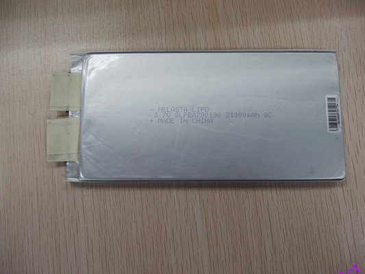 3.7V 21Ah 8C high drain Electric car lithium ion polymer battery ( 77.7Wh, 168A drain)