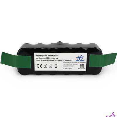 Irobot Roomba Vacuum Cleanner Replacement NiMH Battery 14.4V 4600mAh for 500 600 700 800 R3 Series