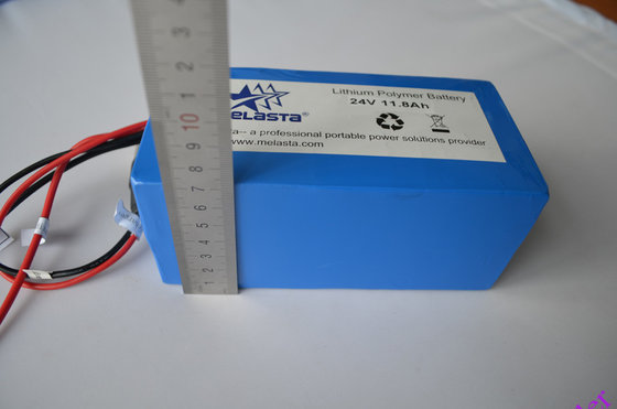 24V 11.8Ah rechargeable LiPo Battery for E-bike/ Wheel Chair with Charger