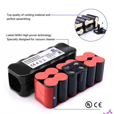Melasta High Capacity 4600mAh 14.4v NI-MH Vacuum battery for iRobot Roomba R3 500 600 700 800 Series 510 530 531 532 620