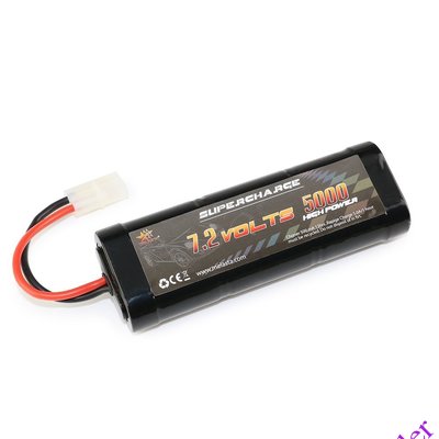 MELASTA 7.2V 5000mAh Ni-MH High Power Battery Packs with Tamiya Discharge Connector for RC