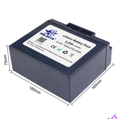 12.8V 18Ah LiFePo4 battery pack for AGM lead acid battery replacement