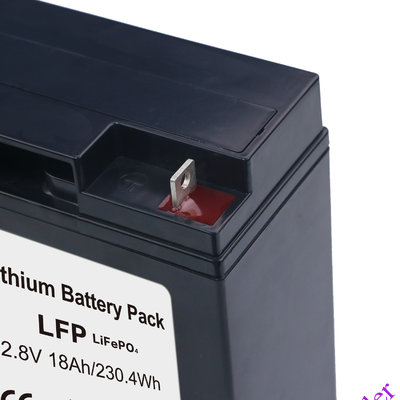 12.8V 18Ah LiFePo4 battery pack for AGM lead acid battery replacement