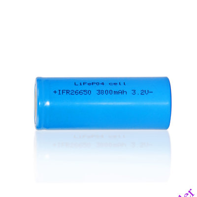 2018 New Launched 26650 3.2V 3800mAh LiFePO4 Battery Cell