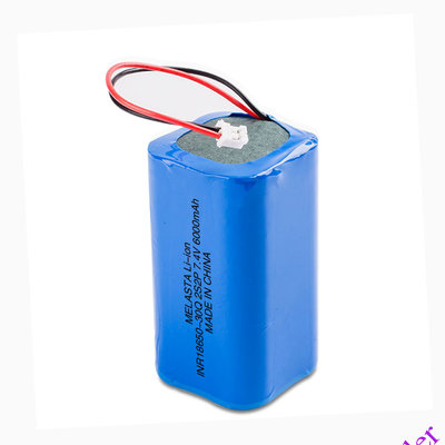 Melasta brand 18650 lithium cells 2S2P 7.4V 6000mAh 30A Li-ion Rechargeable Battery for solar street light