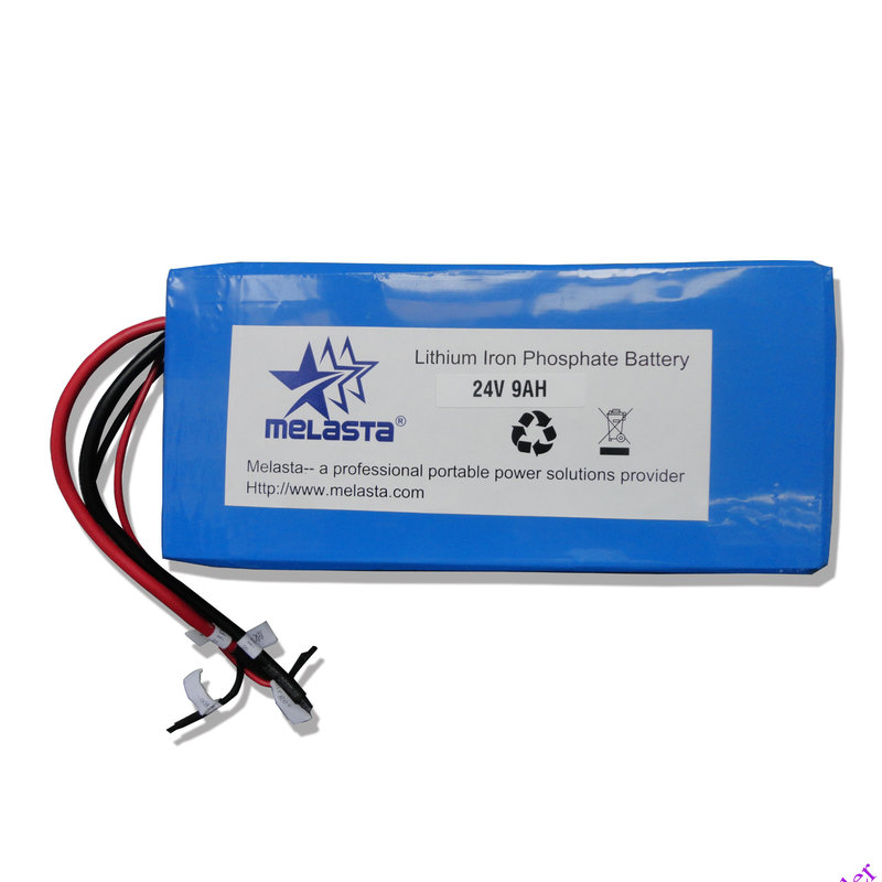 LiFePO4 Battery Pack LFP8870170-8s1p 24V 9ah for E-Bikes, E-Scooters