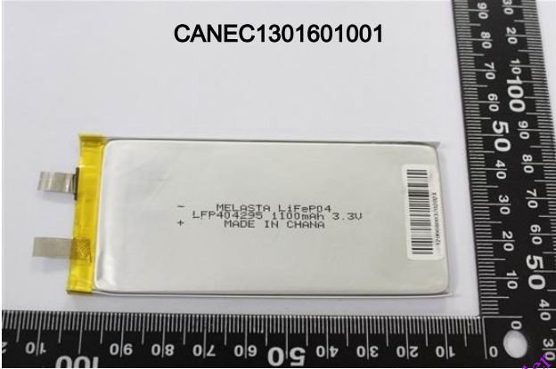 3.3V 1100mAh Anti-haute température prismatique polymère LiFePO4 cellules de batterie