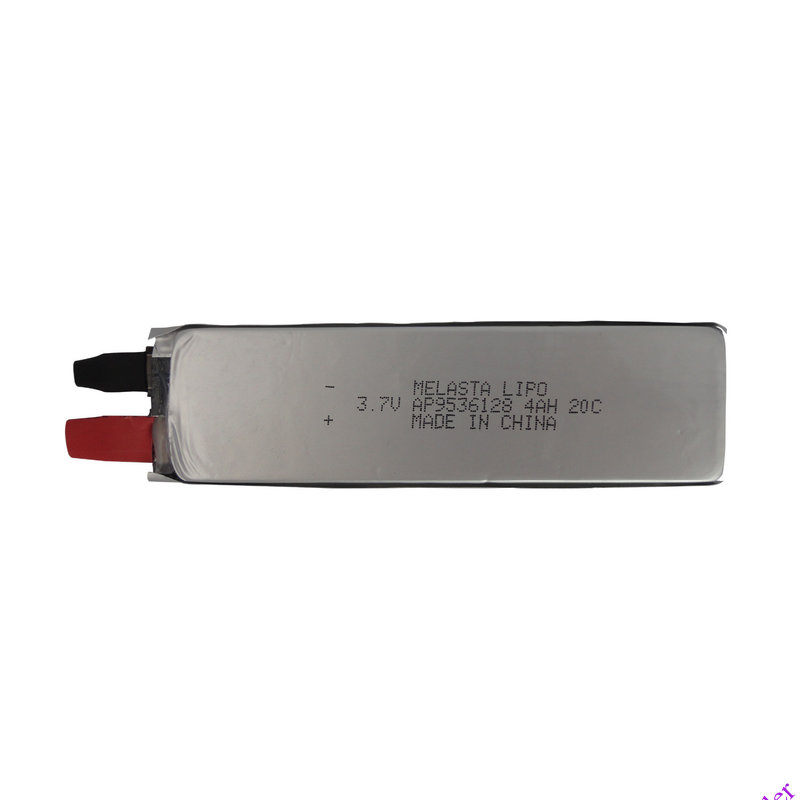 3.7V 4000mAh (LP9536128-20C, 14.8Wh, 80A rate) LiPo battery Cell for solar energy boats
