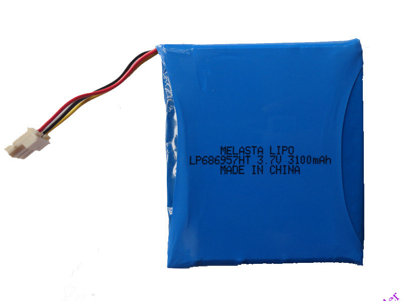 70℃ Anti-high-temperature Lithium-Ion Polymer Battery 3.7V 3100mAh (11.47Wh)