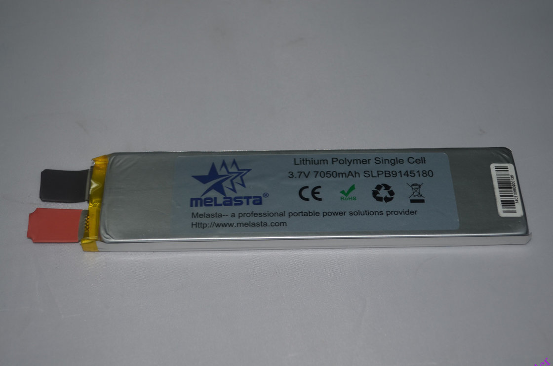 3.7V 7050mAh (26.09Wh, 141A 20C rate) High Discharge Current Rate LiPo Battery Cell