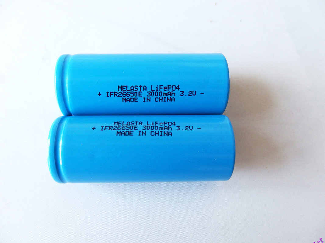 3.2V 3000mAh 26650 5C high drain LiFePO4 battery for electric vehicle